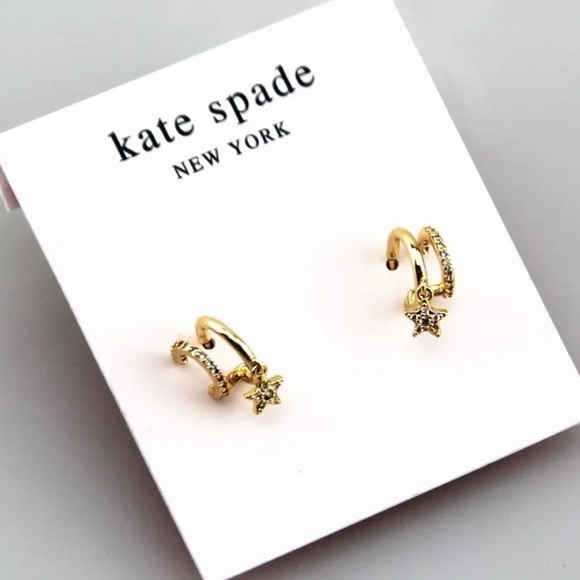 kate spade | Jewelry | Kate Spade Something Sparkly Pav Star Double ...